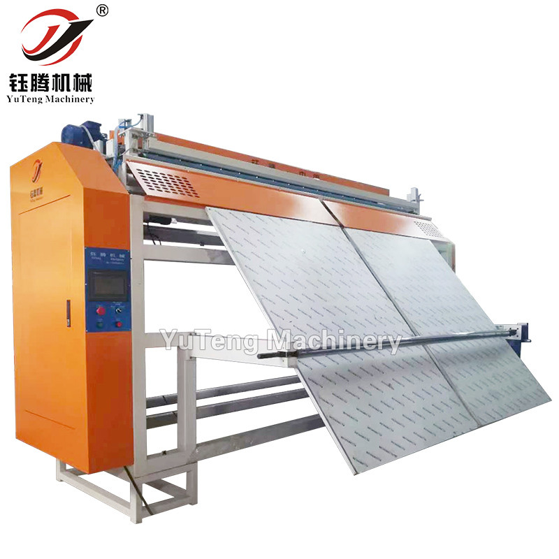 High-speed computerized mattress panel and quilt fabric cutting machine