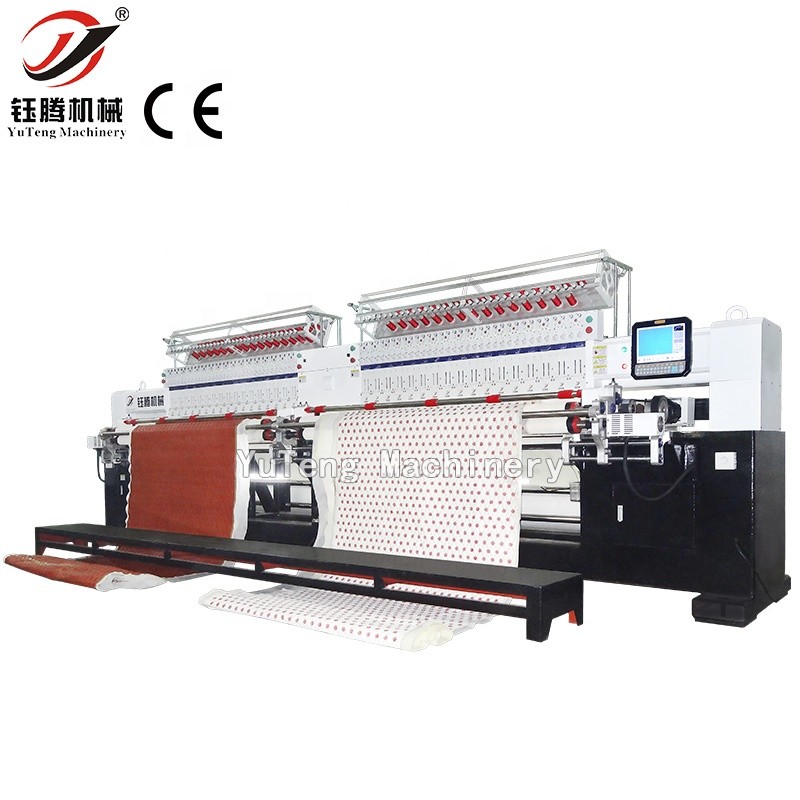 Industrial Computerized Quilting And Embroidery Machine Multi Head ...