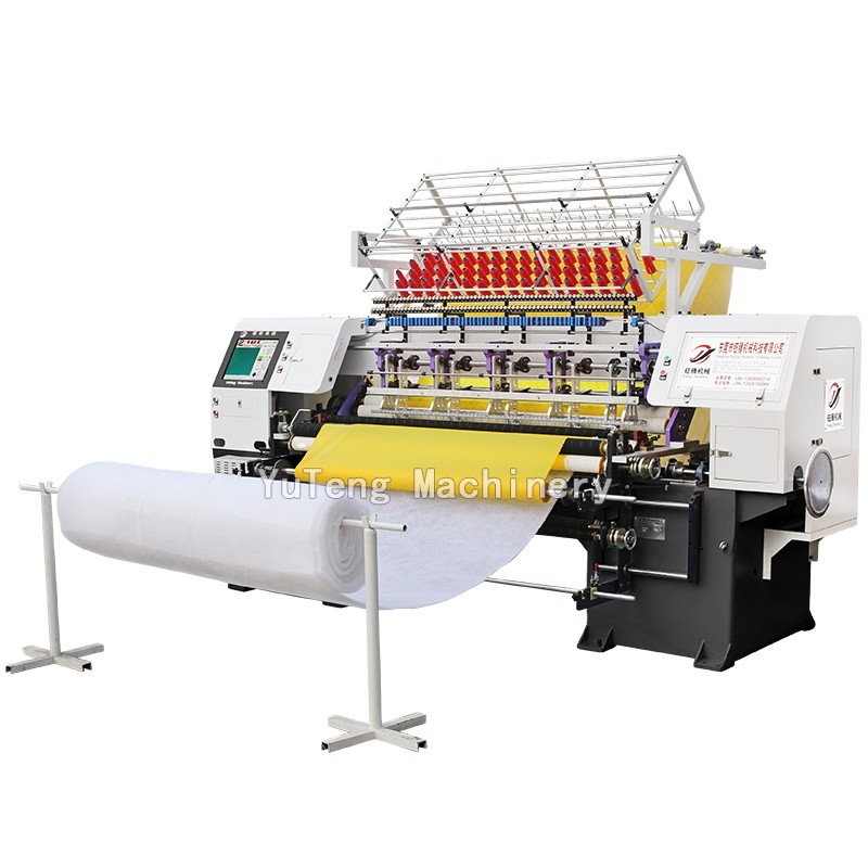 Industrial Computerized Single Head Quilting Machine For Hometextile Making
