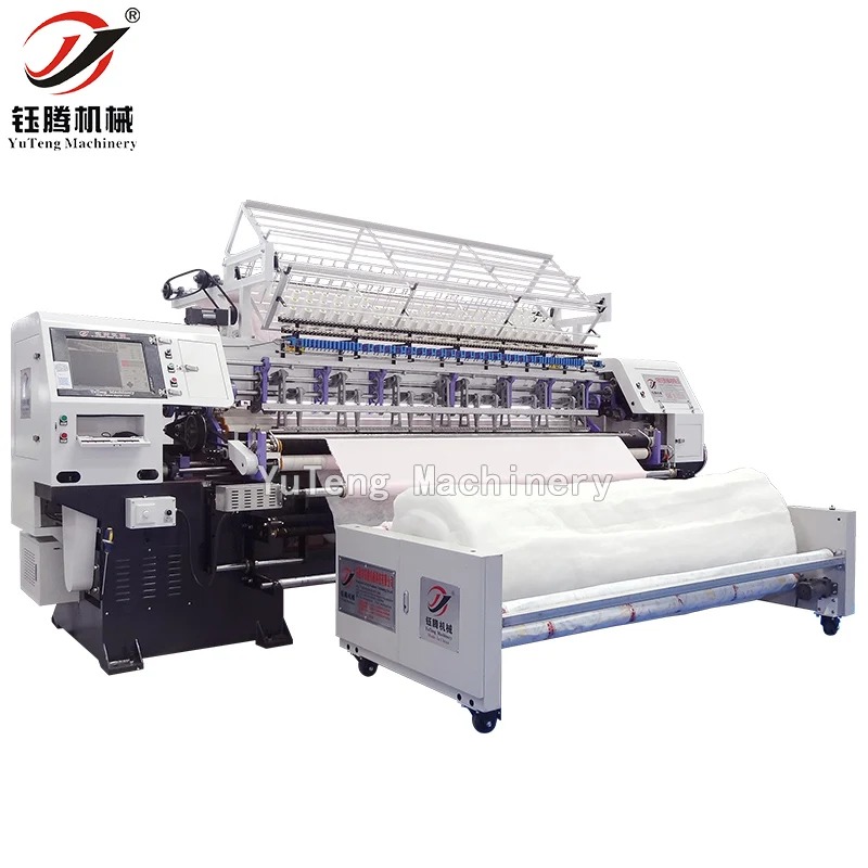 Lock Stitch Multiple Needle Sewing Quilting Machine For Mattress And ...